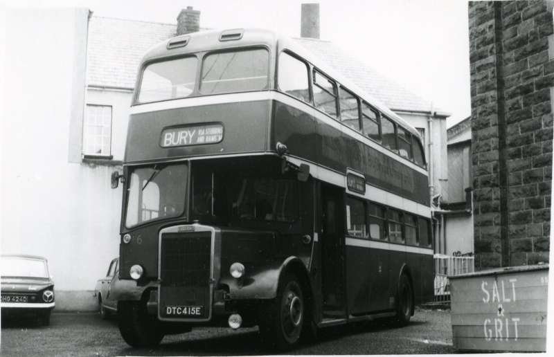 Ramsbottom Bus Collection - Fleet No: 6- Registration No: DTC 415E ...