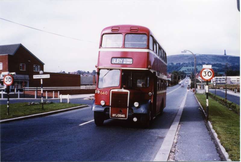 Ramsbottom Bus Collection - Fleet No: 6410- Registration No: OTJ 334G ...